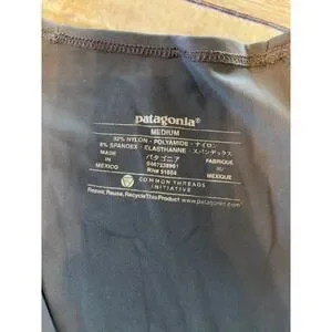 Patagonia | Dresses | Patagonia Kamala Twist Front Dress Gray Nylon ...